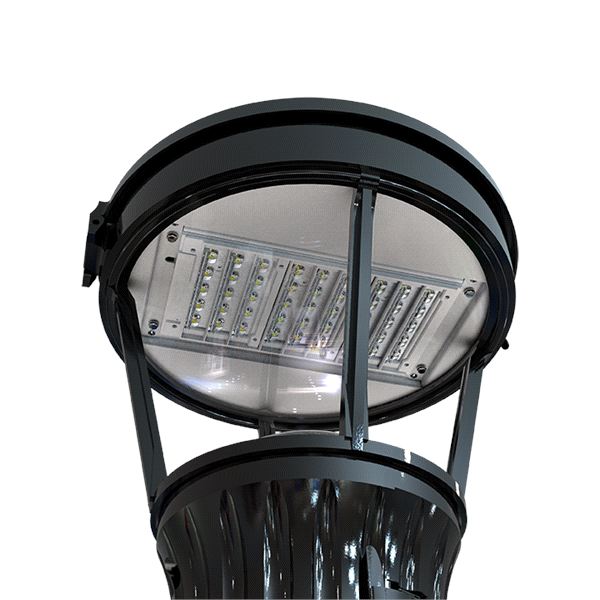 PUCL3 Lantern - Taft LED Post-Top Full Cutoff Lantern