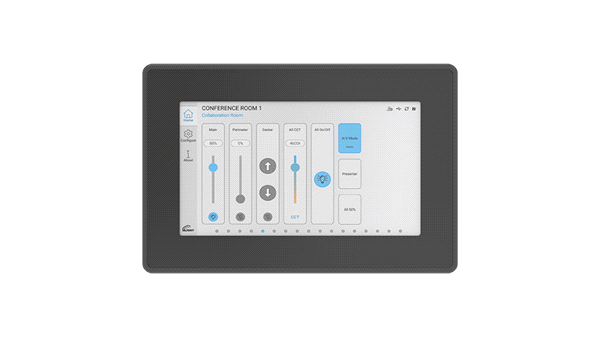 nTS Touchscreen - 7" Touchscreen Wall Switch