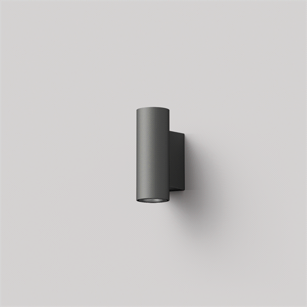 Syrios Pro SYP400 - SYP400 is a Ø4.5" cylindrical wall mount luminaire ...