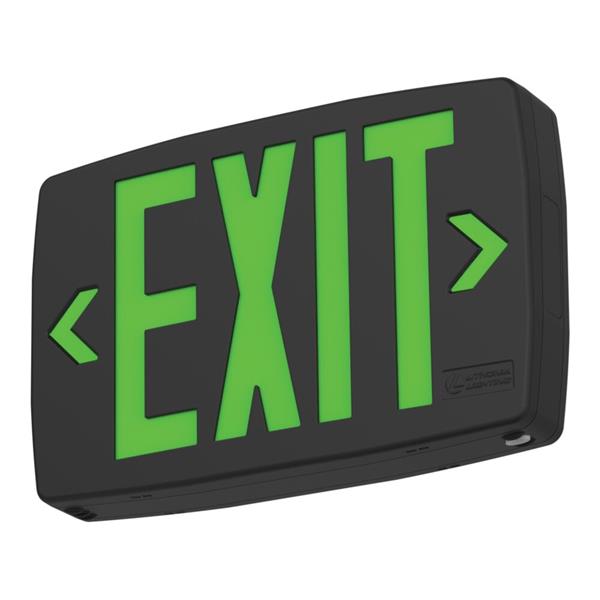 LQM Exit Sign Switchable - Quantum®, Color Switching, AC-EL Switch ...