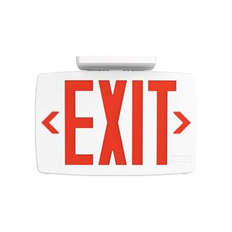 LQM Exit Sign Switchable - Quantum®, Color Switching, AC-EL Switch ...