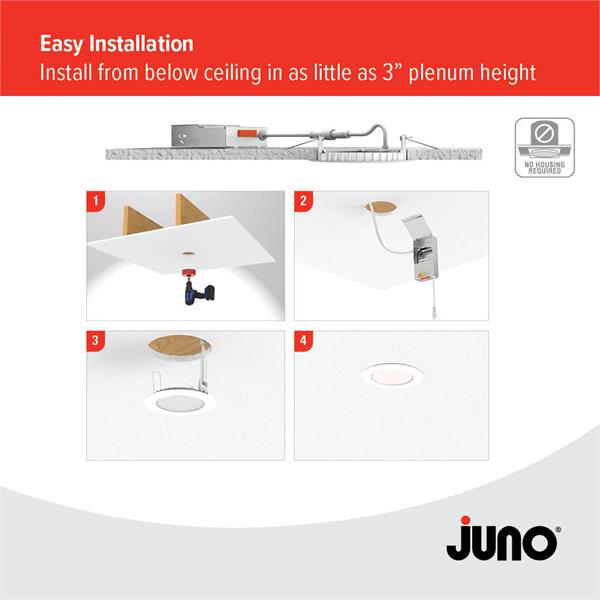Deep Regressed Wafer™ Downlight - 2in, 4in, & 6in Deep Regressed ...