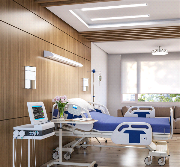 Entera LED Sconce & Wall - Patient Room LED Sconce & Wall System